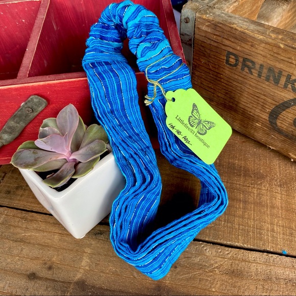 fire monkey | Accessories | Mayan Boho Wide Sheer Headband Hair Scarf ...